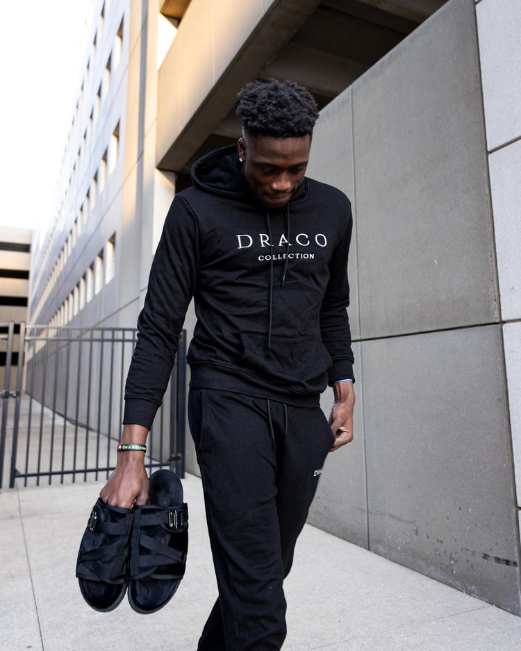 DracoSlides - Comfortable Luxurious Slides For Men & Women - Blackout ...