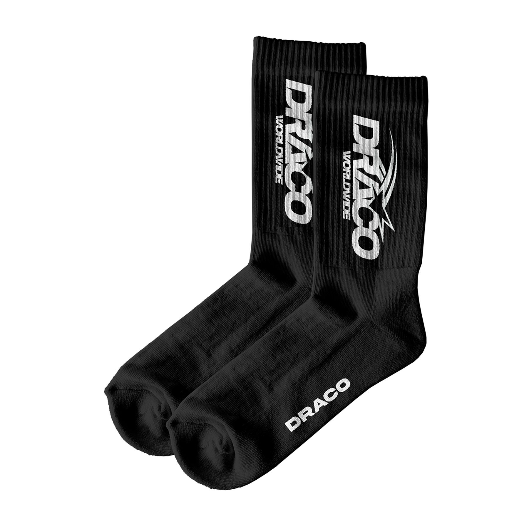Draco Worldwide Socks - Black – Dracoslides